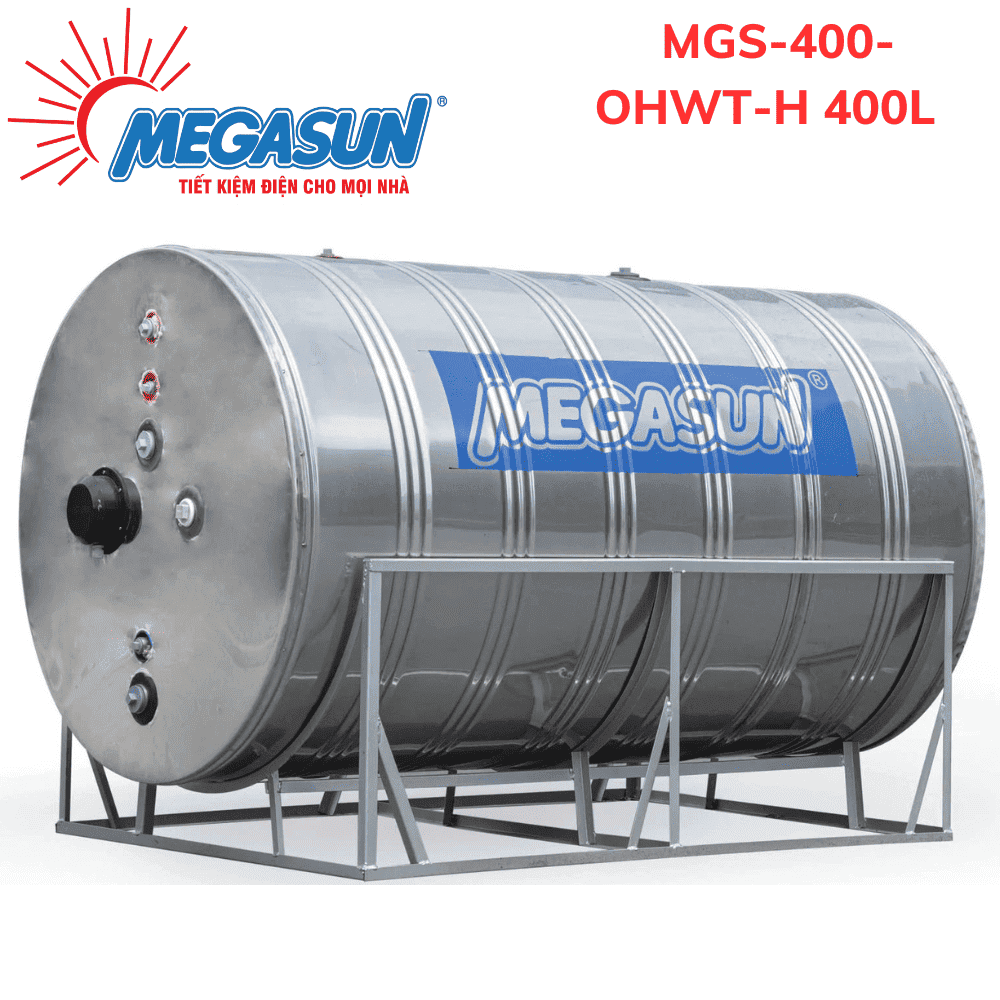 Bồn bảo ôn Megasun MGS-400-OHWT-H 400L đứng giá tốt nhất