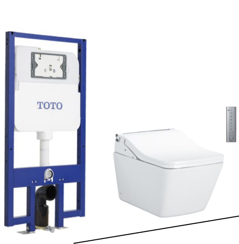 Bồn cầu âm tường TOTO CW522EA/TCF804C2Z/WH172AAT Giá Rẻ Nhất